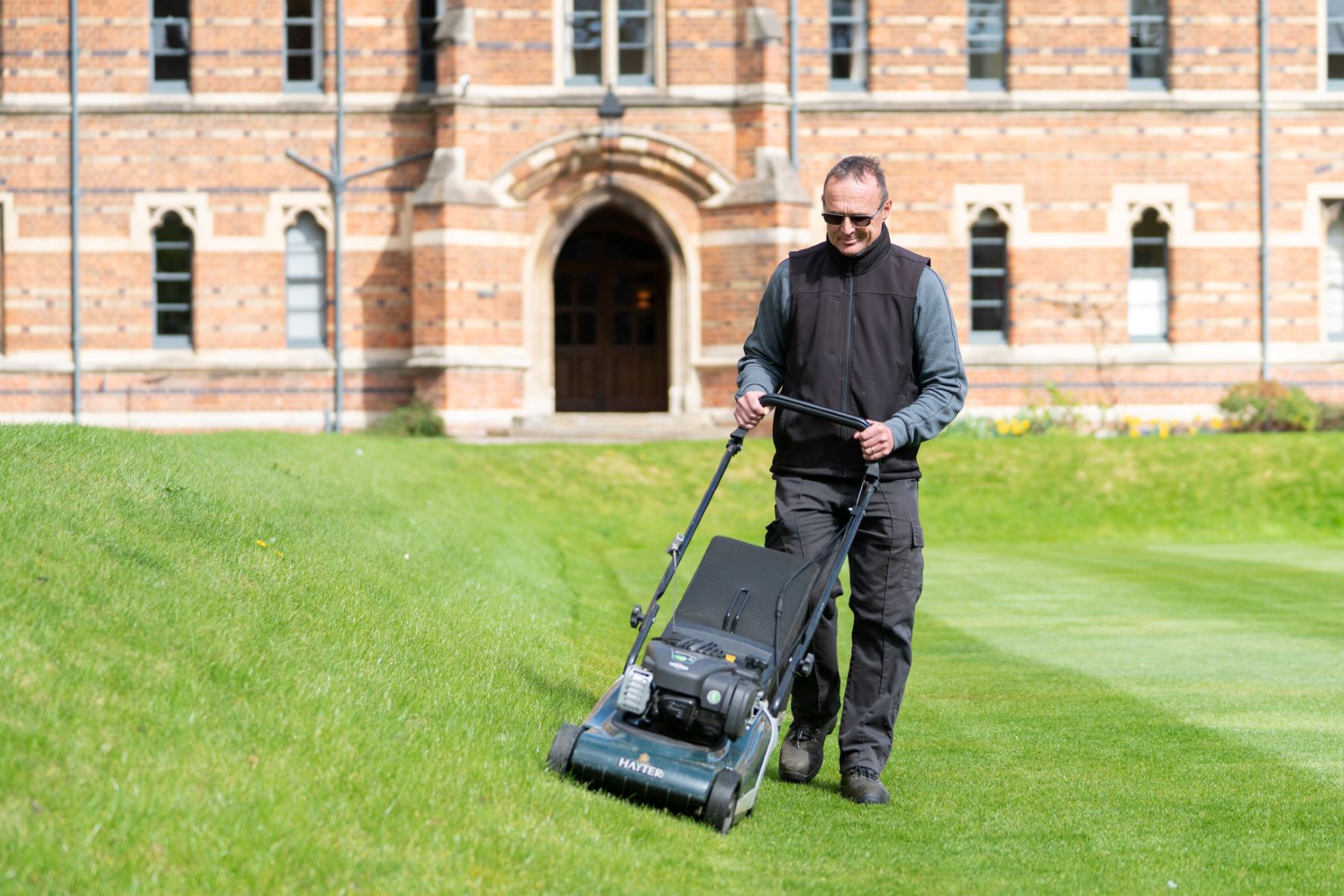 Keble People: Meet Adrian Roche, our Gardens & Grounds Manager - Keble ...